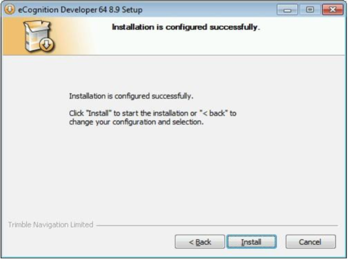 Installing the eCognition Developer Client
